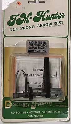 NOS: TM-Hunter Duo-Prong Arrow Rest Right Hand | eBay