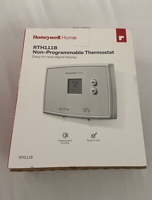 Honeywell RTH111B Digital Non-Programmable Thermostat - White - New | eBay