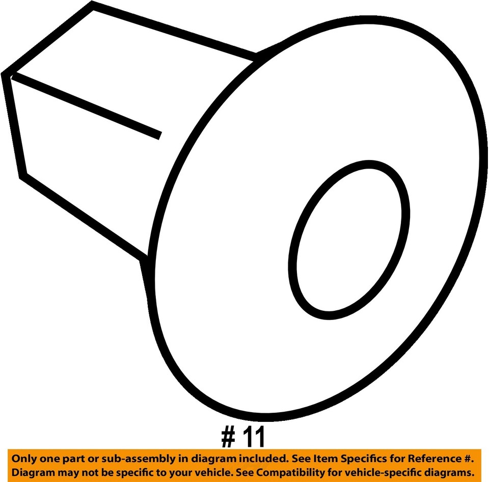 MAZDA OEM 07-18 CX-9 Glass-Rear Door-Carrier Grommet GJ6A58975 | eBay