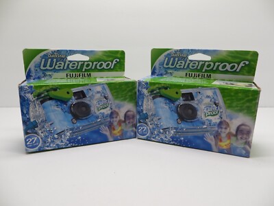 Fuji Film Quick Snap Waterproof One- Time Use Camera- Set of 2 Brand ...