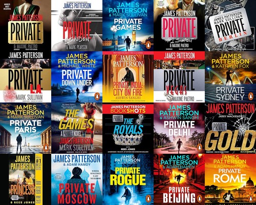 The PRIVATE Series By James Patterson (20 Audiobooks 298 hrs collection ...