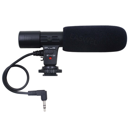 Microphone For Canon EOS T7i T6i T6s T5i T4i T3i SL3 SL2 80D 77D 70D M5 ...