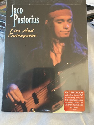 Jaco Pastorius: Live and Outrageous DVD - BRAND NEW SEALED FREE ...
