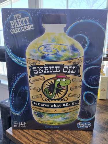 Hasbro Gaming, Snake Oil Game, 10+ Years, 3 - 10 Players, NEW/SEALED | eBay