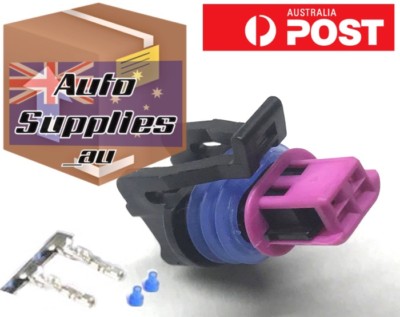 GM Water Temperature 2 Pin Connector Plug LS1 LT1 Holden CLT IAT ...