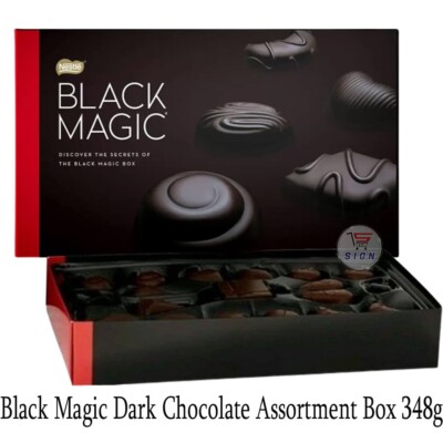 Black Magic Box 348g Assorted Dark Chocolates for Party & Gift *NEW ...