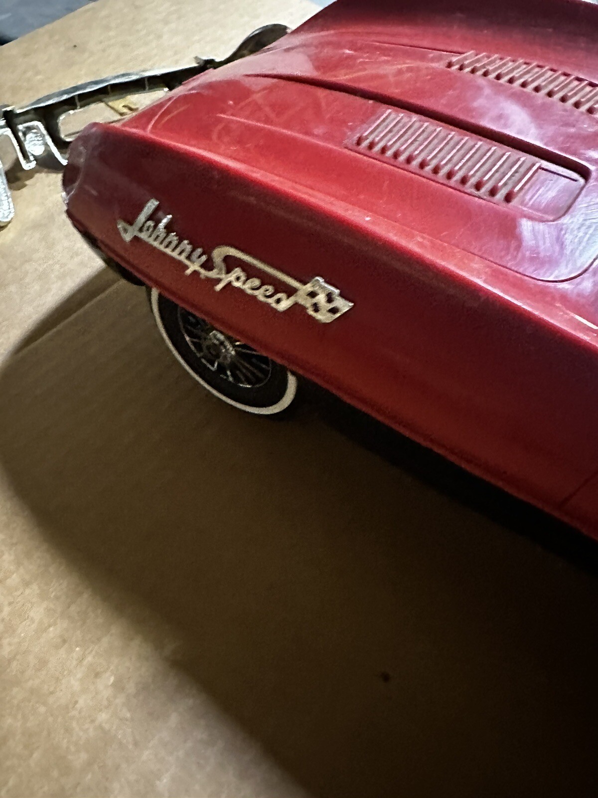 Vintage Johnny Speed Remote Control Jaguar Racing Car With Box Black ...