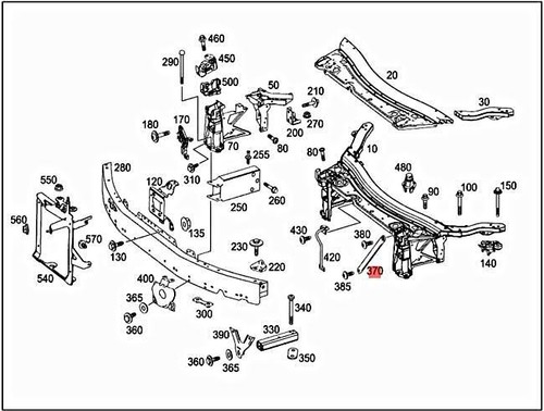 Genuine MERCEDES C253 X253 GLC X253 Coupe C253 Strut 2536201000 | eBay