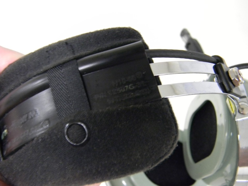 David Clark Aviation Headset Headphones H10-60 USA Made w/Cables Spare ...