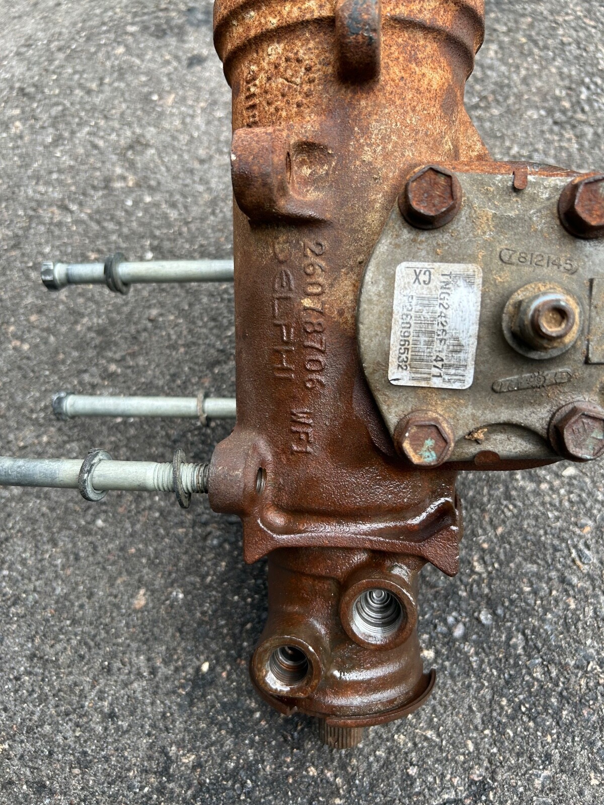 HMMWV Steering Box with pitman arm 12460232 EC6004838 | eBay