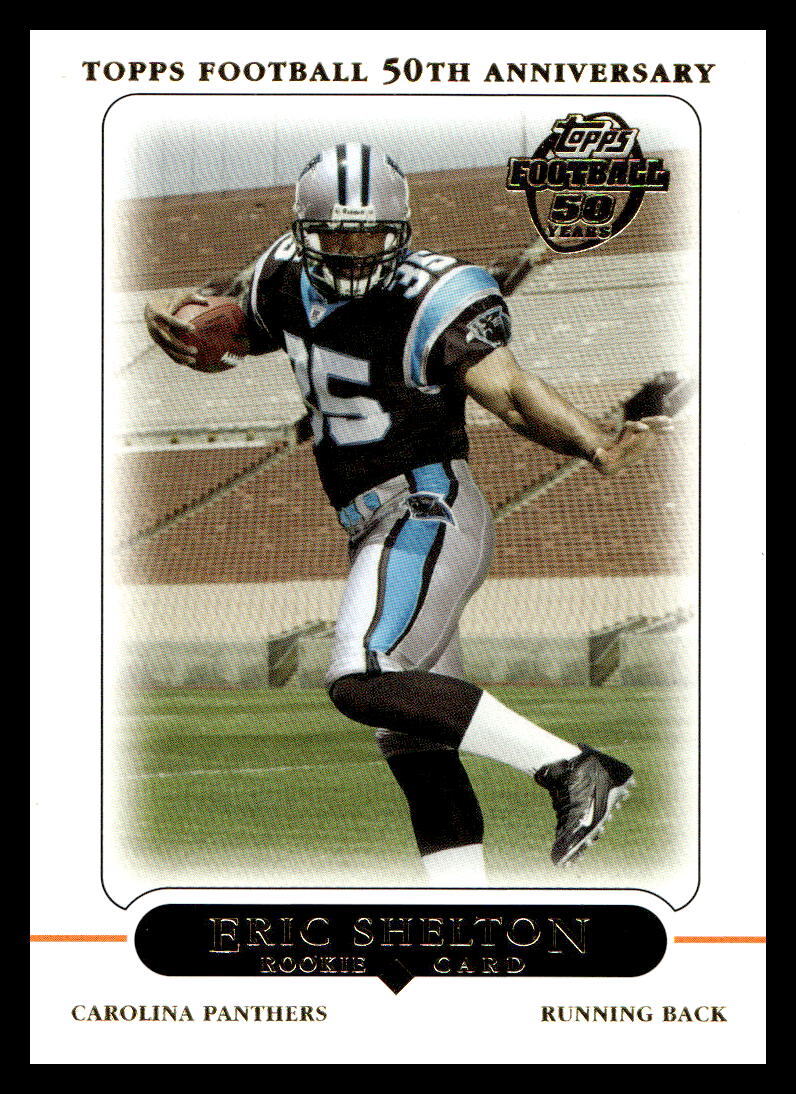 2005 Topps #434 Eric Shelton Rookie Carolina Panthers | eBay