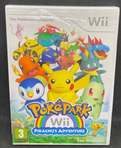 Poképark Pikachu's Adventure Pokémon New Sealed Wii PAL UK (ITA ...