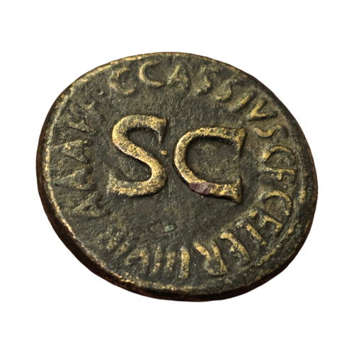 Roman Empire Augustus AE Sestertius 27BC-14AD Rome mint 16 BC SC CIVIS ...