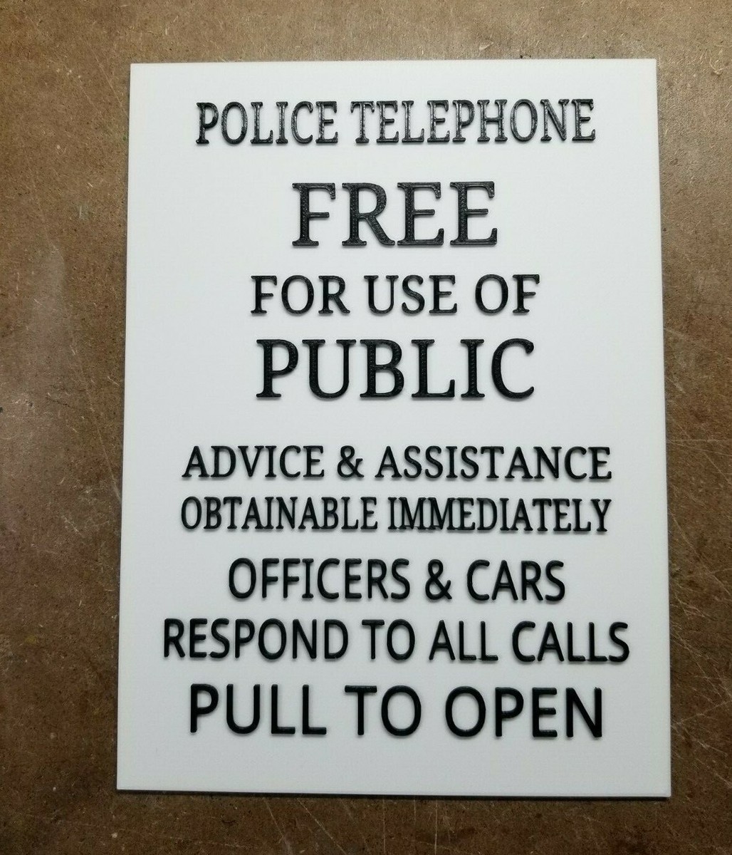 Tardis Door Sign Print Doctor Who/TARDIS Fairy Door! Hand Made! One Of