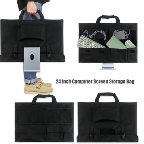 Travel Carrying Case Bag 24in Computer Screen Padded for iMac Desktop ...