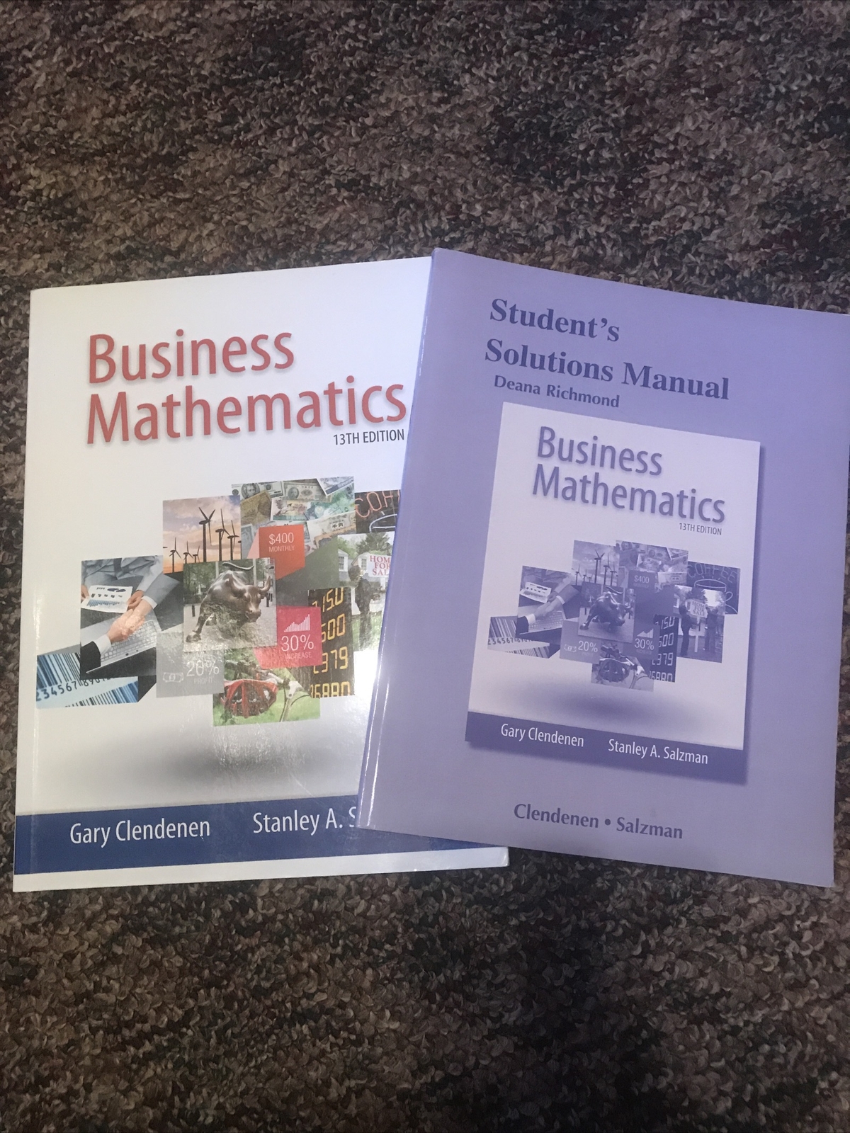 Business Mathematics by Stanley A. Salzman and Gary Clendenen (2014 ...