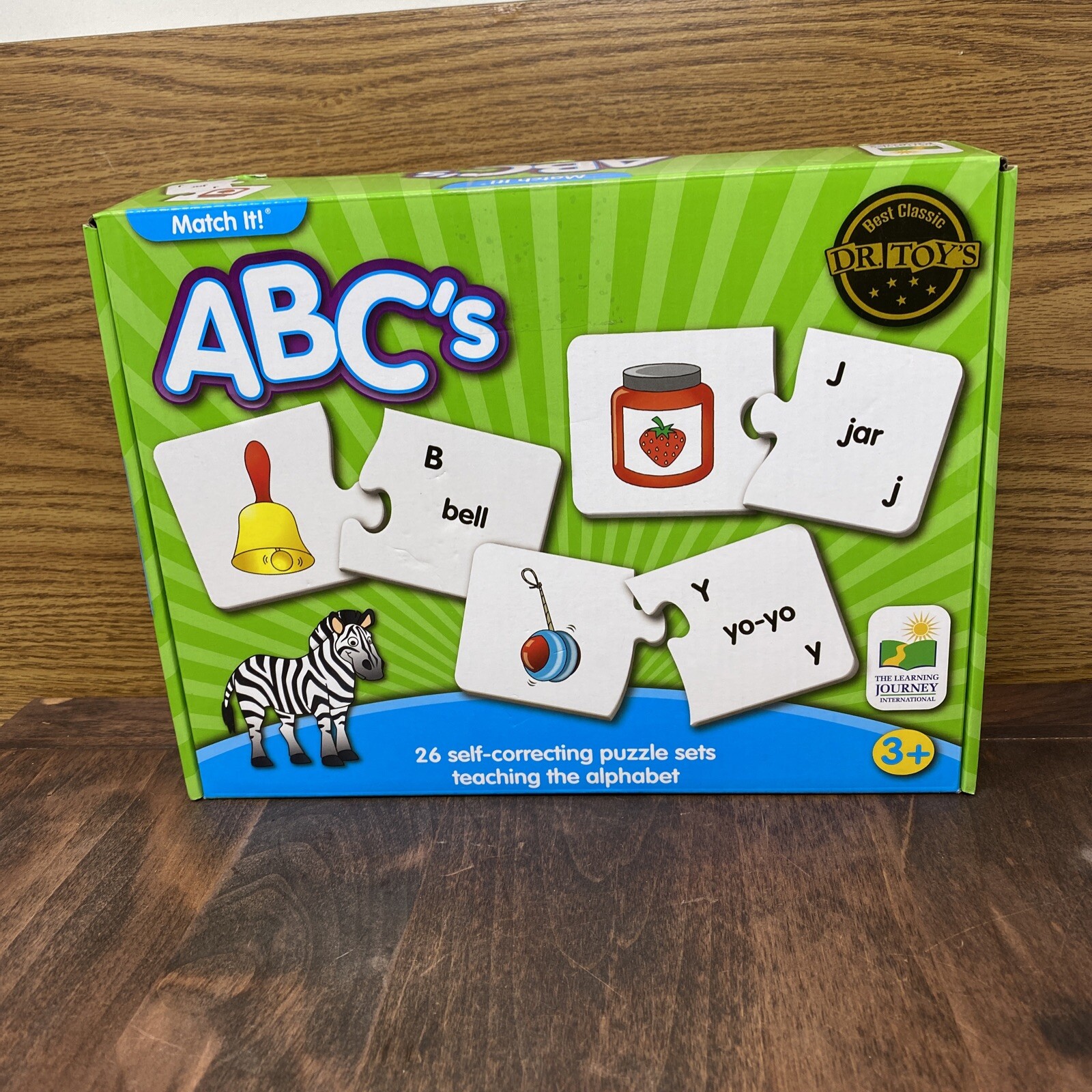 The Learning Journey Match It! ABCs Phonics and Pre-Reader Correcting ...
