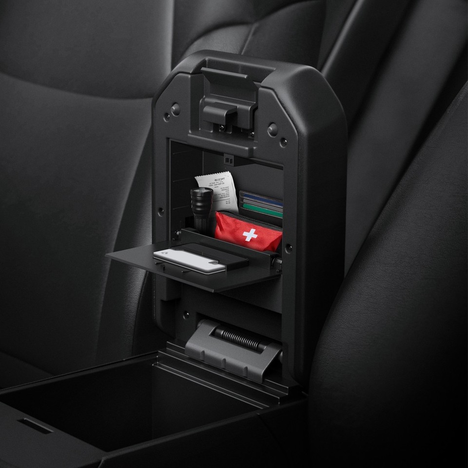 For Toyota Tacoma / 4Runner | Spigen Center Console Hidden Storage Box ...