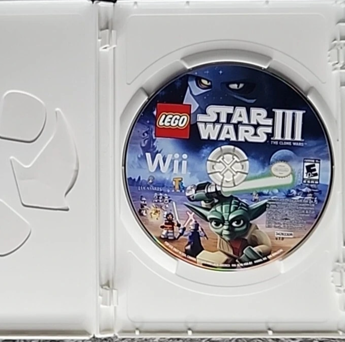 Wii Game: LEGO STAR WARS III : THE CLONE WARS !! Case and Disc, No ...