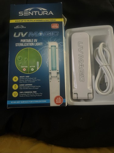 Home Smart Sani Gear Portable Sanitizing UVC Light Sealed Pack | eBay