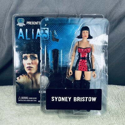 Alias Sydney Bristow Jennifer Garner Action Figure in Pink Rave Dress ...