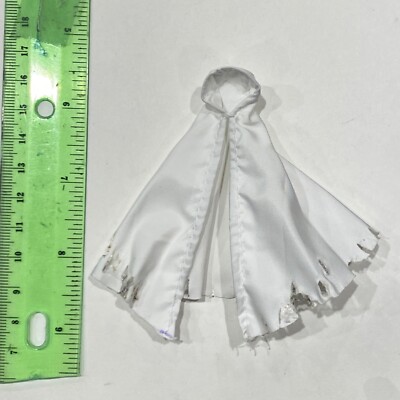 SU-375-HC-WT: White Wired hooded cape for 3.75" Acid Rain Star Wars (No ...
