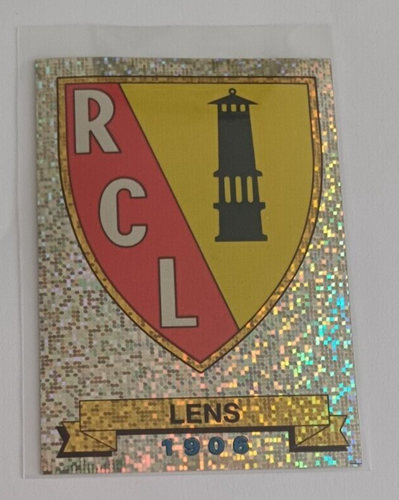 Image Sticker Vignette Cromo n°63 Ecusson Badge Logo RC LENS FOOT 92 ...