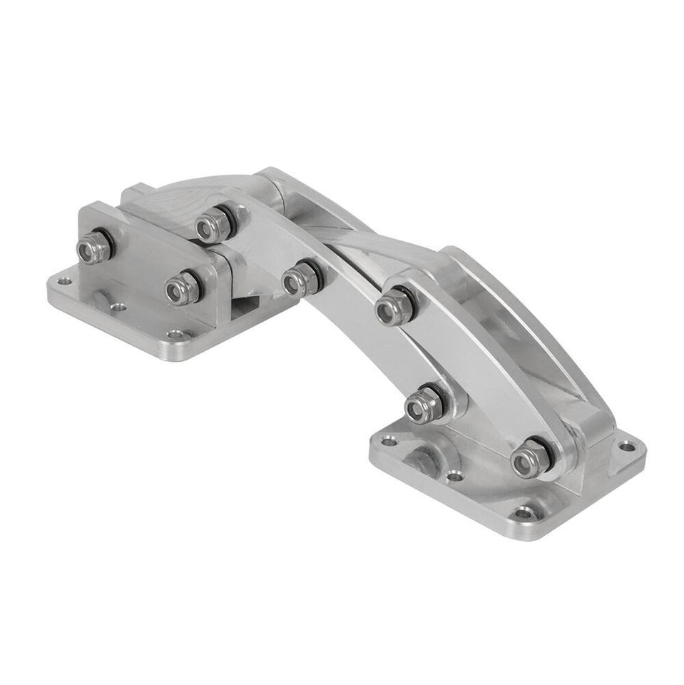 90 Degrees Hidden Scissor Hinge 6061 Aluminum Large Load Hinge Base ...