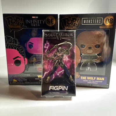 Pin Lot | Fig pin | Funko | Infinity | Valkyrie |soul Caliber Vi | | eBay
