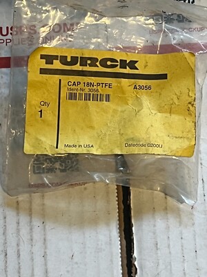 turck cap 18m-ptfe surplus 3056 | eBay