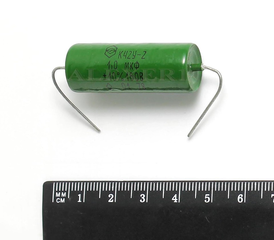 PIO Capacitors K42Y-2 0.047 - 1uf 160V - Paper in Oil - for Audio Amp ...