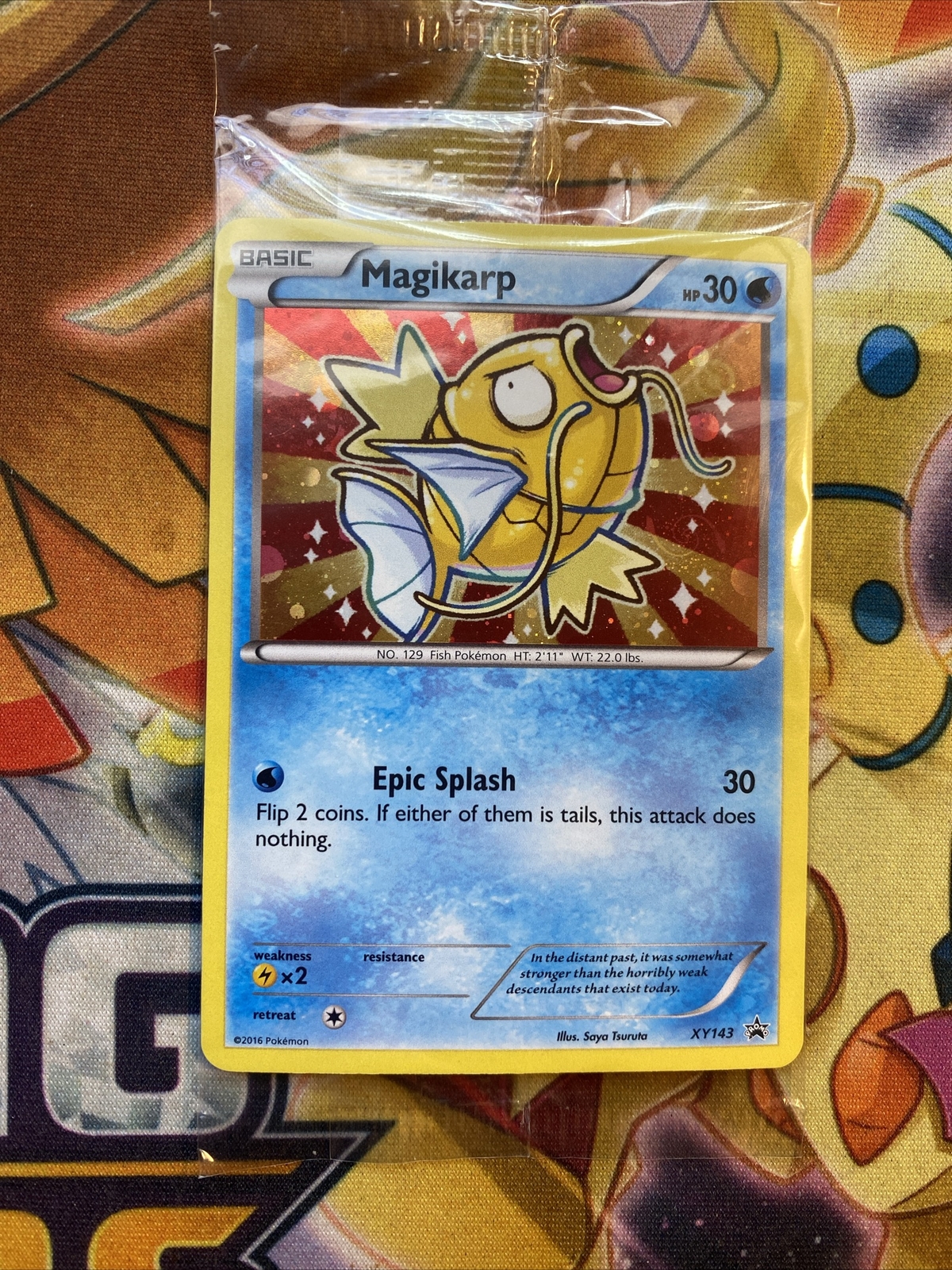 Pokemon Card - Shiny Magikarp XY143 - Holo - Target Promo - Factory ...