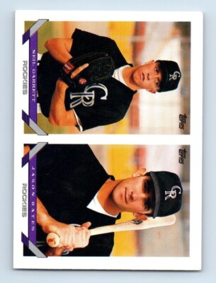 1993 Topps Jason Bates / Neil Garrett Colorado Rockies #579 | eBay