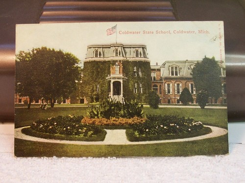 MI Coldwater State School Vintage Postcard | eBay