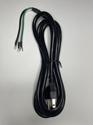 Shee Line E99157 AC 6' 3-Prong Power Cord 10A 125V 1250W LL80187 SJT SL ...