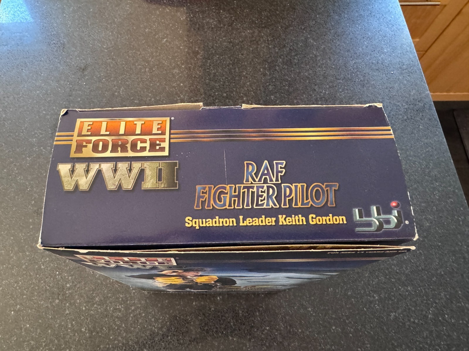 Elite Force WWII RAF Fighter Pilot Squadron Leader Keith Gordon Unused ...