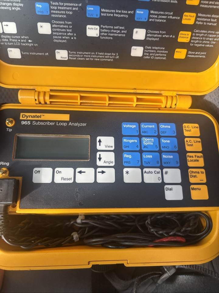 3m Dynatel 965 Subscriber Loop Analyzer | eBay