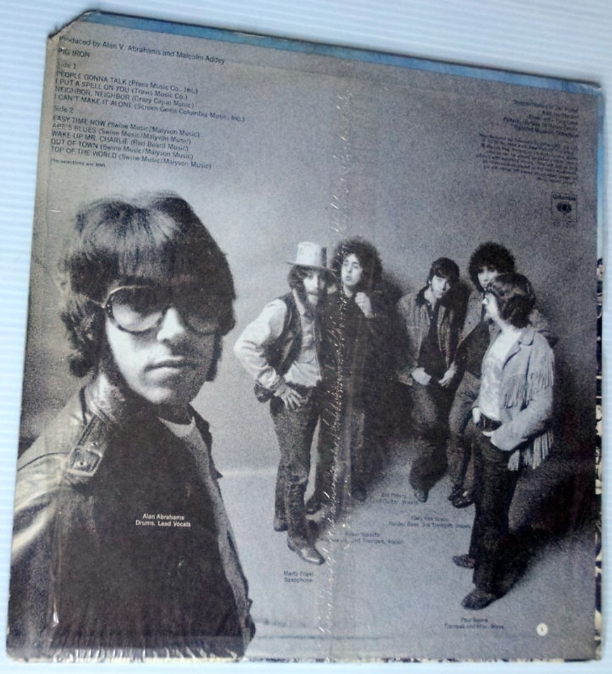 PIG IRON self titled COLUMBIA stereo 2-eye Jazz Rock LP | eBay