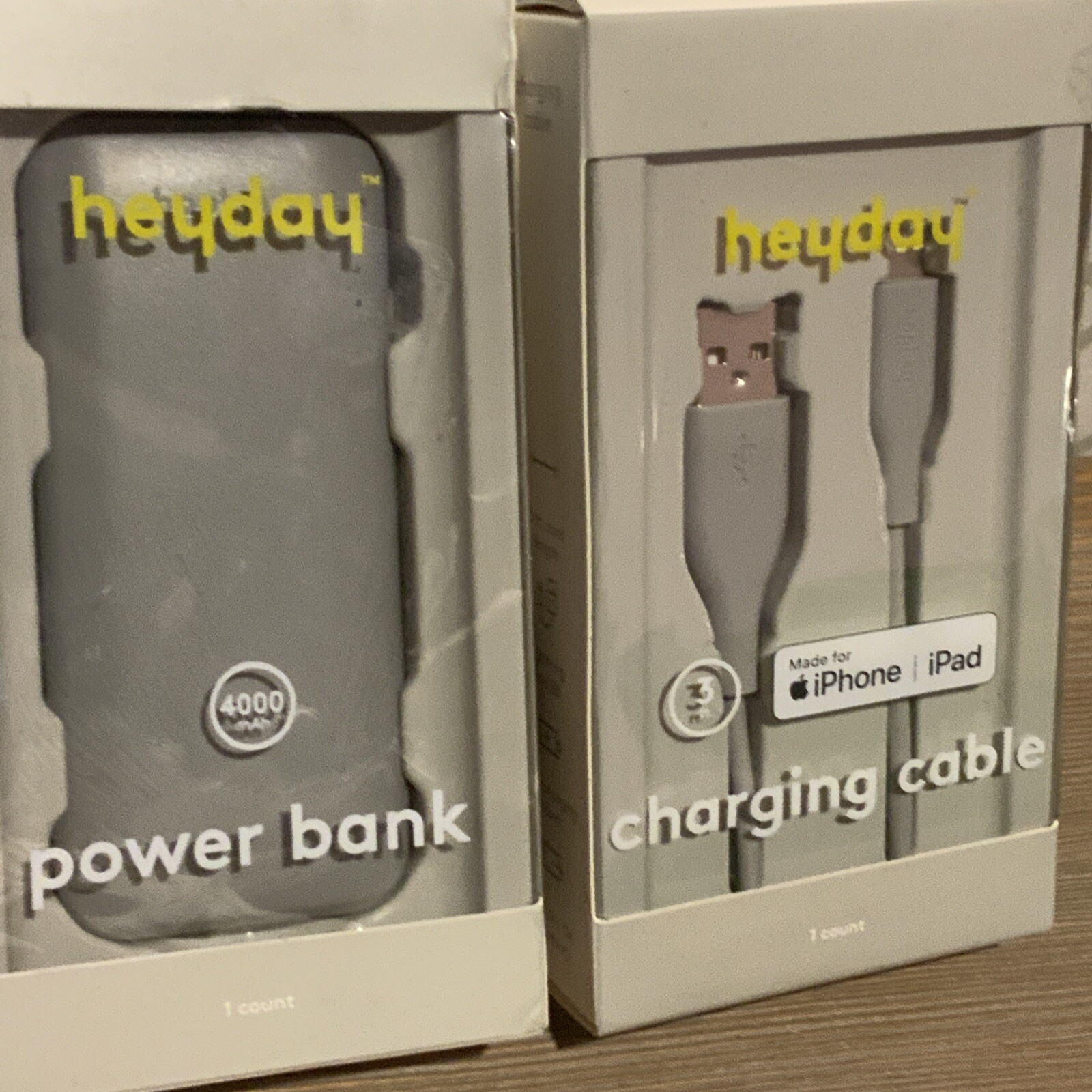 Heyday Power Bank 4000 mAh Grey/wild Dove Charge Devices for sale ...