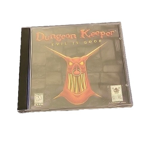 Dungeon Keeper Evil Is Good CD-Rom PC Computer Game 1997 Bullfrog | eBay