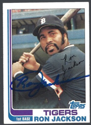 1982 Topps Ron Jackson #488 IP autograph signed card | eBay