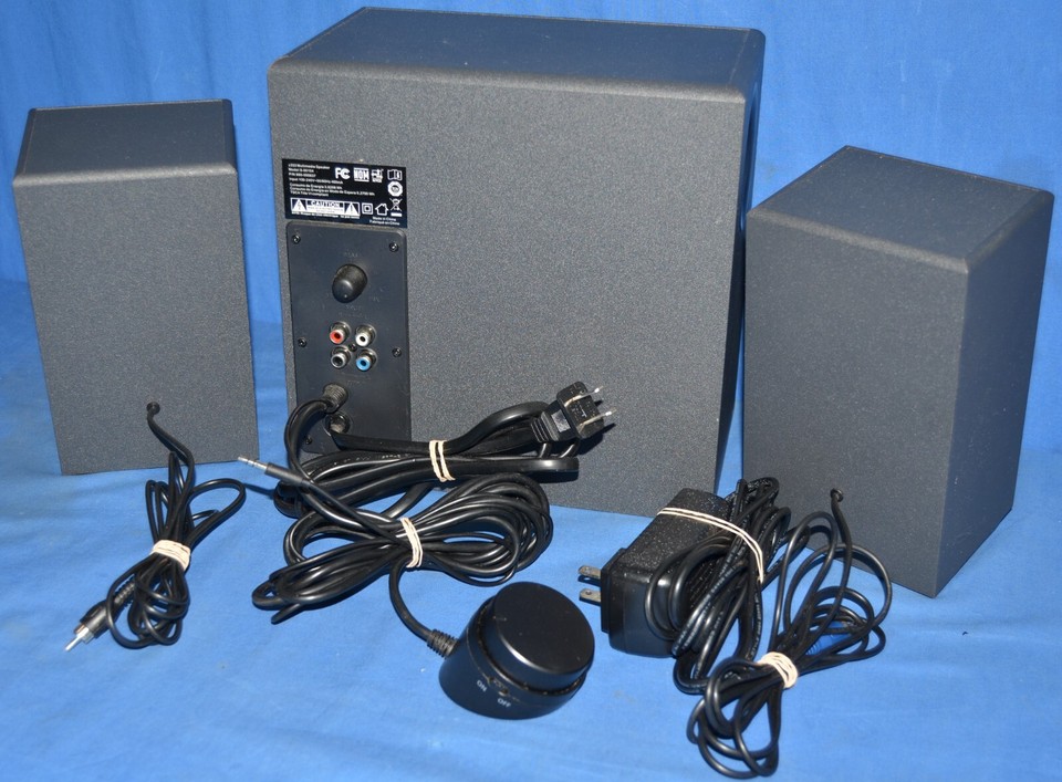 Logitech S-00154 z333 Multimedia Subwoofer and Speakers | eBay