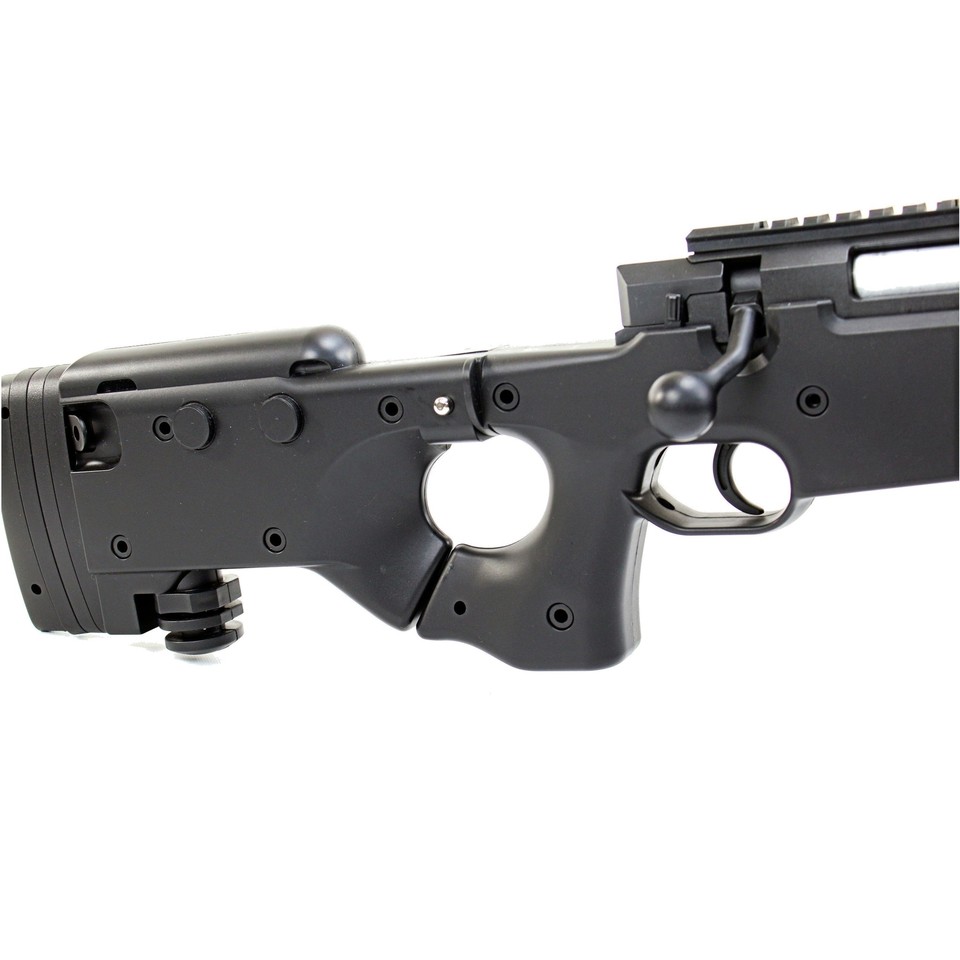 BBTac Bolt Action Airsoft Sniper Rifle Spring Powered Gun Bipod Folding ...
