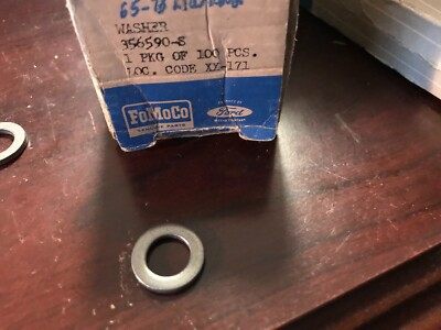 MUSTANG COUGAR FAIRLANE FALCON TORINO 3-4 SPEED WASHERS #356590-S NOS ...