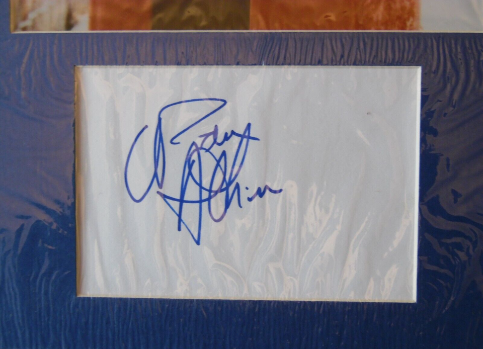 Mr Bean Autographed Mounted Display Hand-Signed By Rowan Atkinson COA ...