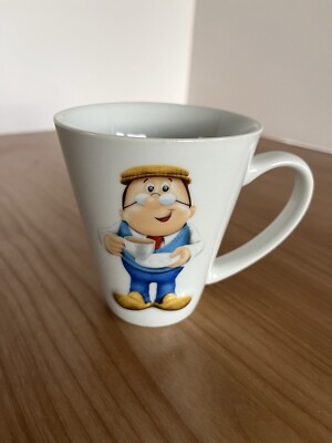 2012 COLLECTIBLE TETLEY TEA MUG/CUP “GAFFER ” EMBOSSED, NOVELTY. COFFEE ...