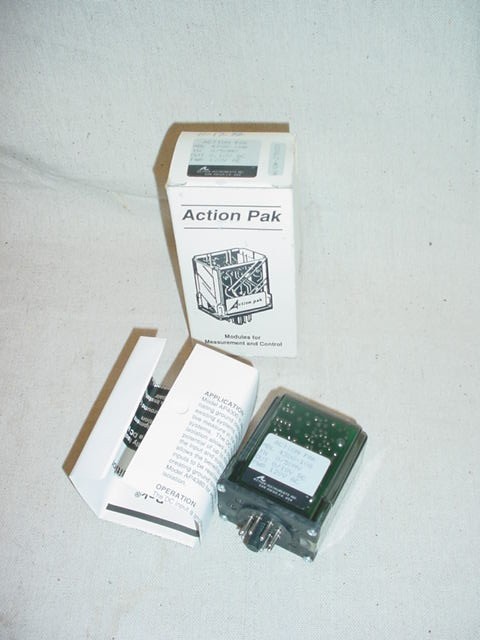 New ACTION PAK PART NUMBER 4003-108 INPUT OUTPUT SIGNAL CONDITIONER ...