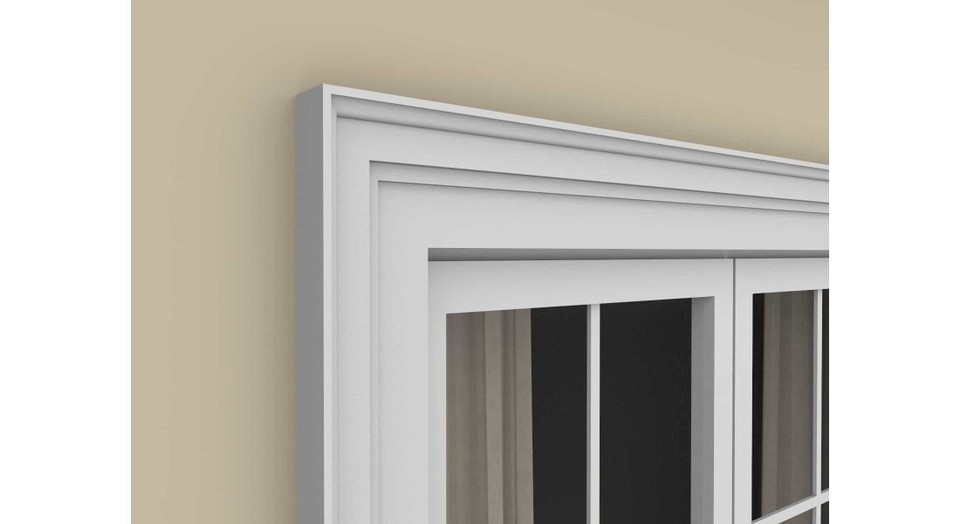 Exterior Coving Cornice Outside Above the Window Mouldings Home Decor ...