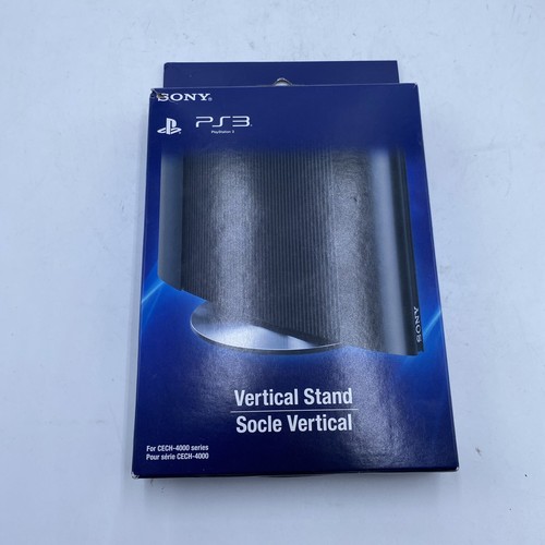 PS3 Super Slim VERTICAL STAND Black SONY Playstation 3 CECH-4000 OEM | eBay