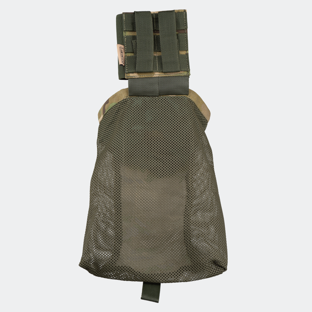 Tactical MOLLE Dump Pouch – Foldable Drawstring Magazine Bag | Multicam ...